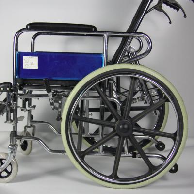 Китай Кресло-коляска твердого многофункционального высокого Backrest складная с Commode продается