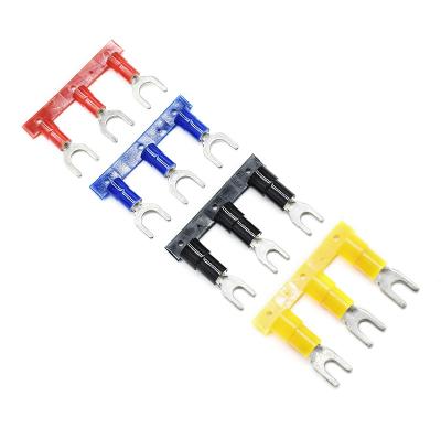 China Lug Type Cable Electrical Spade Terminal Connectors Insulated Electric Wire Terminal for sale