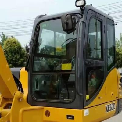 China XCMG XE60D 발굴기 캐비 템퍼드 글래스 앞/옆/뒤 창문 교체 패널 for sale