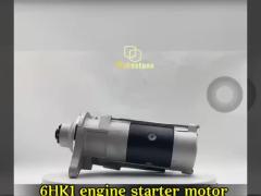 6HK1 엔진 시작 모터 히타치 수미토모 XCMG Sany 300 330 350 360 365 발굴기