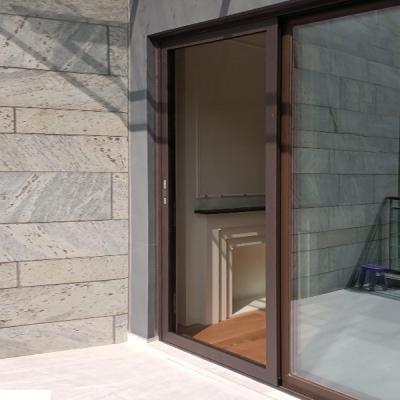China Porta de tela deslizante de alumínio das portas retráteis residenciais de Flyscreen à venda