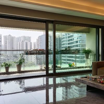 China Portas deslizantes anodizadas claras de Matt Black Sliding Flyscreens For à venda