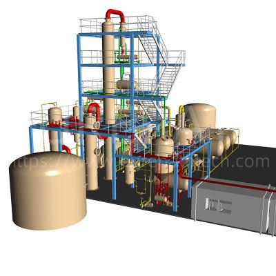 China SN70 To SN500 Used Oil Refining System WFE Oil Distillation Plant for sale