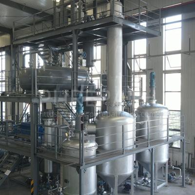 中国 薄い色80%-85%に薄膜の蒸化器が付いている基礎オイルのリサイクル植物を得なさい 販売のため