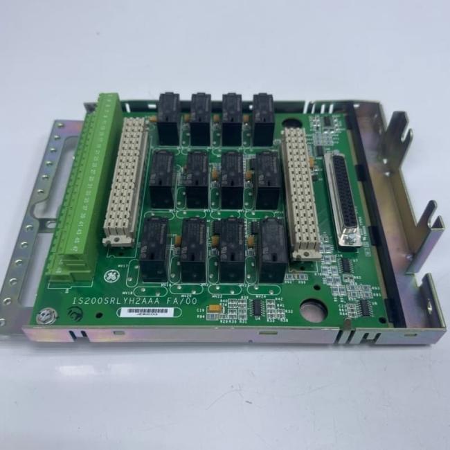 GE IS200SRLYH2AAA Simplex Relay Output Terminal Board - Side View