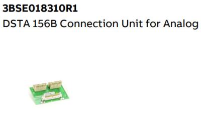 Chine DSTA 156B 3BSE018310R1 Unité de connexion ABB pour analogue à vendre