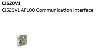 중국 CI520V1 3BSE012869R1 ABB AF100 통신 인터페이스 판매용