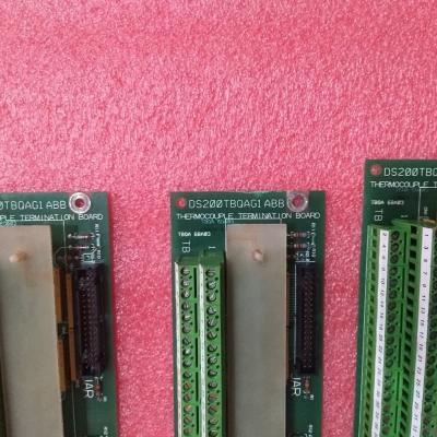 China GE DS200TBQCG1AAA Analog Input/Output Termination Module with 4-20 mA Control Inputs 200mm Height and 100mm Width for Mark V Turbine Control System for sale