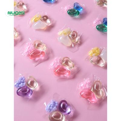 Chine 10g OEM ODM Perles de détergent Détachement de taches Lave-linge Durabilité du parfum Liquide Lave-linge Capsules à vendre