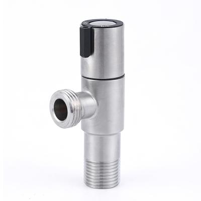 China La seguridad de la buena calidad cepilló la válvula de ángulo bidireccional 304 del color en venta