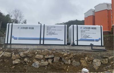 Cina attrezzatura di trattamento delle acque reflue di 15kW MBR per servizio di paziente esterno dell'ospedale in vendita