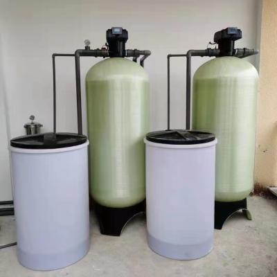 중국 Automatic Stainless Steel Resin Water Filtration System 300L/H 판매용