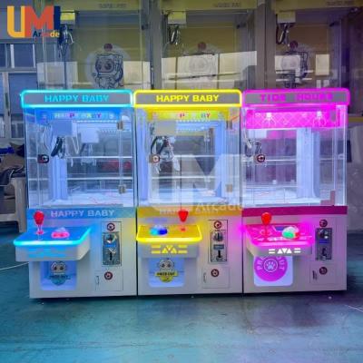 China Popular Table Top Claw Machine Children Plush Toys Mini Claw Machine Prizes Coin-Operated Vending Arcade Game for Kids Play Area for sale