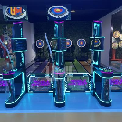 China Coin-Operated Archery Game Target Shooting Machine Equipment with Real-Time Feedback Screen for Indoor Sport Playrooms for sale