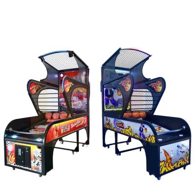 China Factory Wholesale Cheap Indoor Coin Operated Arcade Basketball Shooting Game Machine Street Basketball Hoop Game Machine for sale
