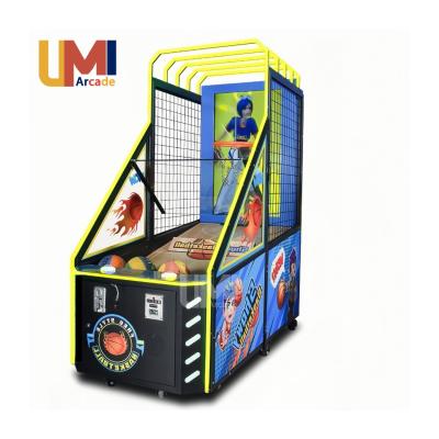 China Kids Basketball Shoot Machine Basketball Arcade Game Machine Video Game for Children Indoor Playground Amusement Park for sale