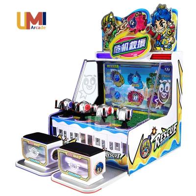 China Rescue Water Shooting Arcade Machine 4 Player Shooting Video Games Coin- Operated Prize Redemption Machine for Indoor Playground for sale
