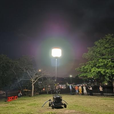 China Portable Inflatable Balloon Light Tower for Fire Fighting Tripod and Emergency Rescue for sale