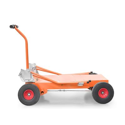 China Handpush Ballon Light Cart Mobile Light Tower Generator Lighting Cart Te koop