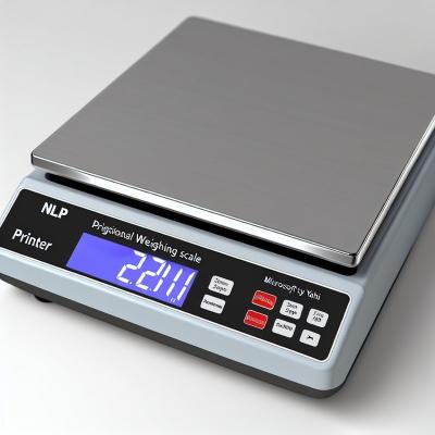 중국 NLP 프린터와 함께 22mm 디지털 웨이징 스케일 30kg 용량 판매용