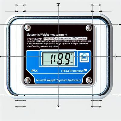China IP44 Digitale Weegschaal met RS232 Interface en NLP Printer Te koop