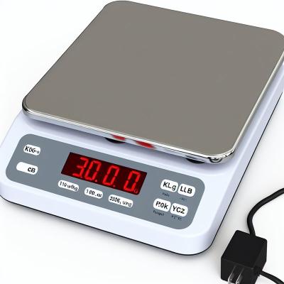 중국 자동 꺼짐 및 RS232 출력을 갖춘 30kg 디지털 저울 판매용