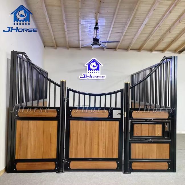 12ft customized horse stall panel front view