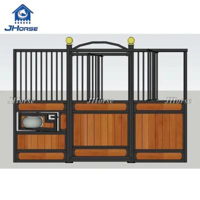 China 야외 안전 말 마구간 마구간 패널 창문 및 문 크기 맞춤형 for sale