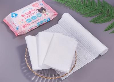 China Tela no tejida de Spunlace de la suavidad del pañal del bebé para los trapos mojados en venta