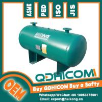Quality Steady Flow Horizontal Air Compressor Receiver Tank Powder Painted For Equipment Use for sale