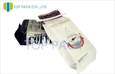 Cina Il rinforzo inferiore laterale della termosaldatura insacca il di alluminio per la polvere del caffè in vendita