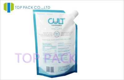 Cina Bianco stia sui sacchetti di plastica per i liquidi con vedono attraverso la finestra in vendita