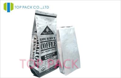 Cina Imballaggio bianco del chicco di caffè del di alluminio laminato con il legame della latta in vendita