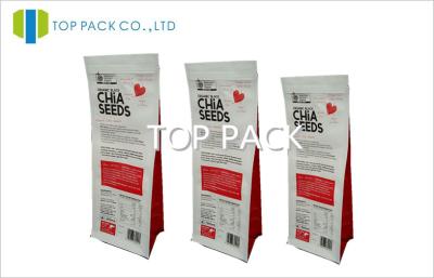 Китай Плоское дно стоит вверх семян Chia мешков еды мешок черных штейновый с застежкой -молнией продается