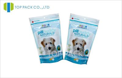 Cina A chiusura lampo bianchi stanno sui sacchetti che imballano l'alimento per animali domestici Eco amichevole in vendita
