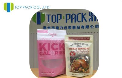 China BPA liberan la bolsa de la comida del cierre PET/PE de la cremallera que empaqueta el logotipo individual en venta