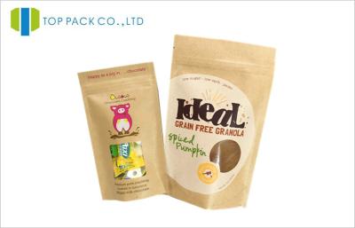 China Levántese el envase de plástico flexible laminado de encargo de la categoría alimenticia del tamaño del bolso de la comida en venta