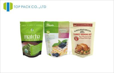 中国 カスタマイズされるジッパー袋、アルミ ホイルの茶/砂糖の doypack の袋 250g を立てて下さい 販売のため