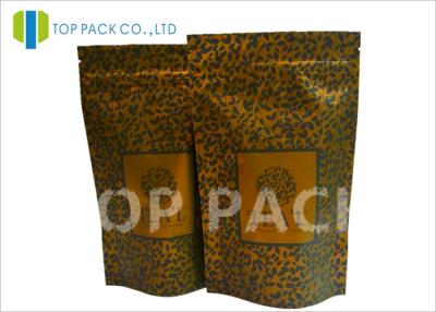 Cina Opachi dorati stanno sui sacchetti di plastica dell'alimento, imballaggio per alimenti delle borse dell'alluminio del tè in vendita