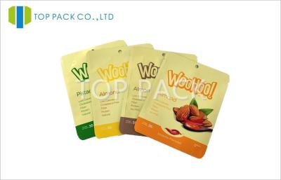 China Resealable verzegelde Hitte - hang Gatentribune op Zak Verpakking voor Pistache Te koop