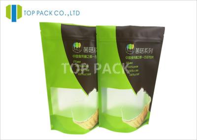 Chine La tirette de catégorie comestible de GV tiennent la matte de fenêtre d'espace libre de poche de nourriture finie à vendre