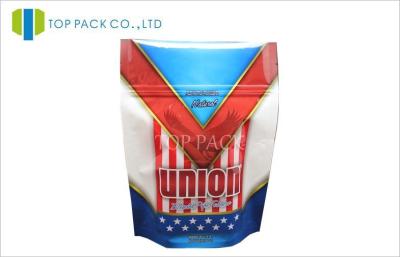 Cina Il rinforzo inferiore sta sui sacchetti con la chiusura lampo, sacchetti di tabacco di plastica 6oz in vendita