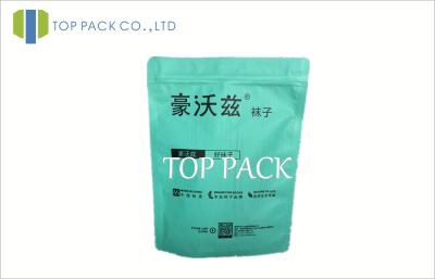 Cina La stagnola a chiusura lampo sta sui sacchetti per i calzini in vendita