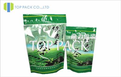 Cina Verde stia sulle borse con la chiusura lampo, sacchetti del sacchetto del tè per tè sciolto in vendita