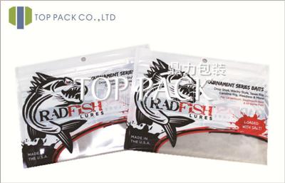 Chine 80 - 200micron les sacs zip-lock en plastique en plastique, appât zip-lock de fenêtre met en sac à vendre