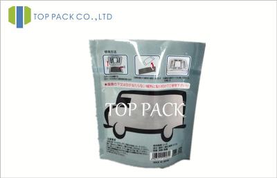 Cina L'abitudine ha stampato sta sui sacchetti di plastica con la finestra, ANIMALE DOMESTICO grigio/PE in vendita