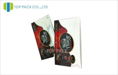 Cina Stagnola su ordinazione d'imballaggio della parte anteriore della radura di logo dell'esca di richiamo di pesca della serratura dello zip di appoggio in vendita
