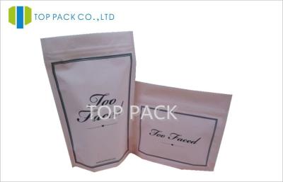 Cina Rosa stia sulla laminazione a più strati cosmetica d'imballaggio di stampa opaca della serratura dello zip del sacchetto in vendita