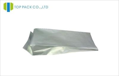 Cina Il rinforzo laterale d'argento insacca a prova d'umidità a tenuta di luce della laminazione del di alluminio per caffè in vendita