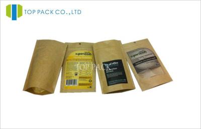 Cina Valvola stampata multicolore di modo della stagnola una dei sacchetti della carta kraft Per il chicco di caffè in vendita